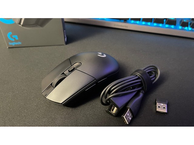 Logitech Lightspeed G305 Gaming miš, Bežični, 12000 DPI