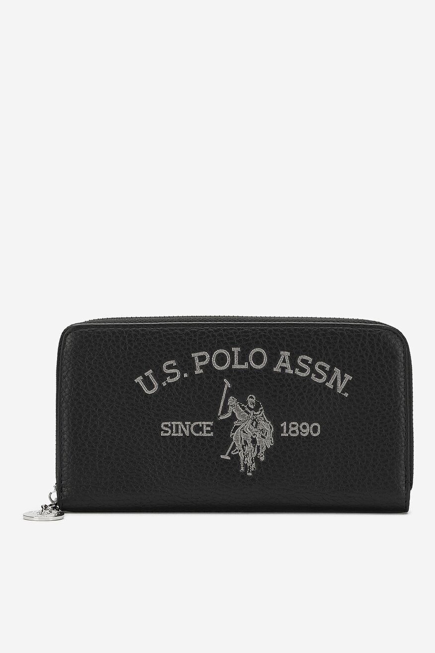 Ženski novčanik U.S. POLO ASSN. CRNA
