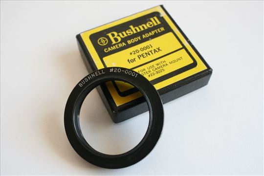 BUSHNELL camera body adapter #20-0001 for Pentax