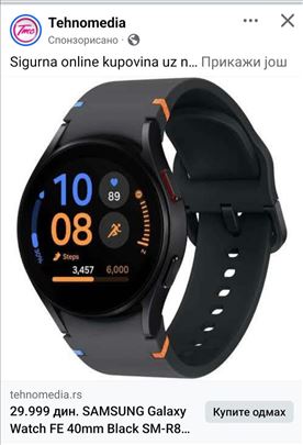 SAMSUNG Galaxy Watch FE - NOV neotpakovan