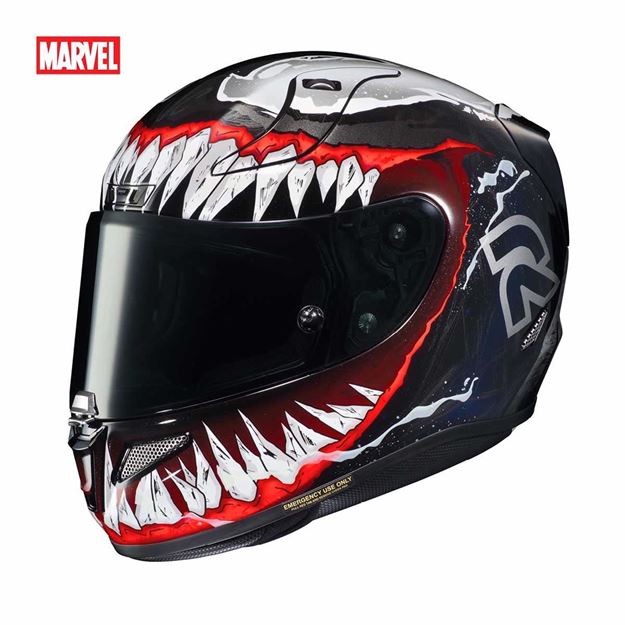 KACIGA HJC RPHA11 VENOM II MC-1 MARVEL EDITION