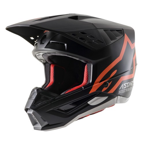 KACIGA ALPINESTARS SM5 BLACK-ORANGE