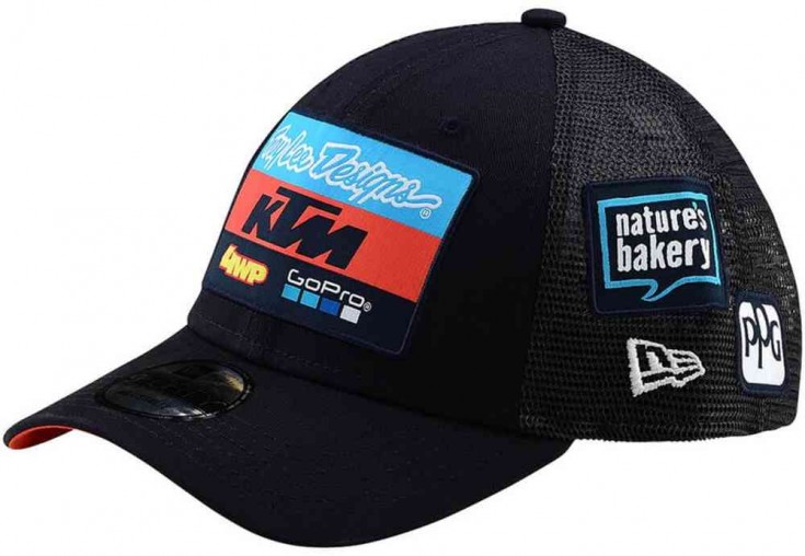 KAČKET TROY LEE DESINGS SNAPBACK KTM TEAM CURVE 9FORTY