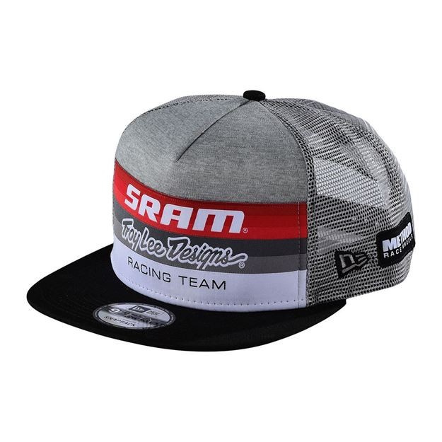 KAČKET TROY LEE DESINGS SNAPBACK SRAM RACING BLOCK
