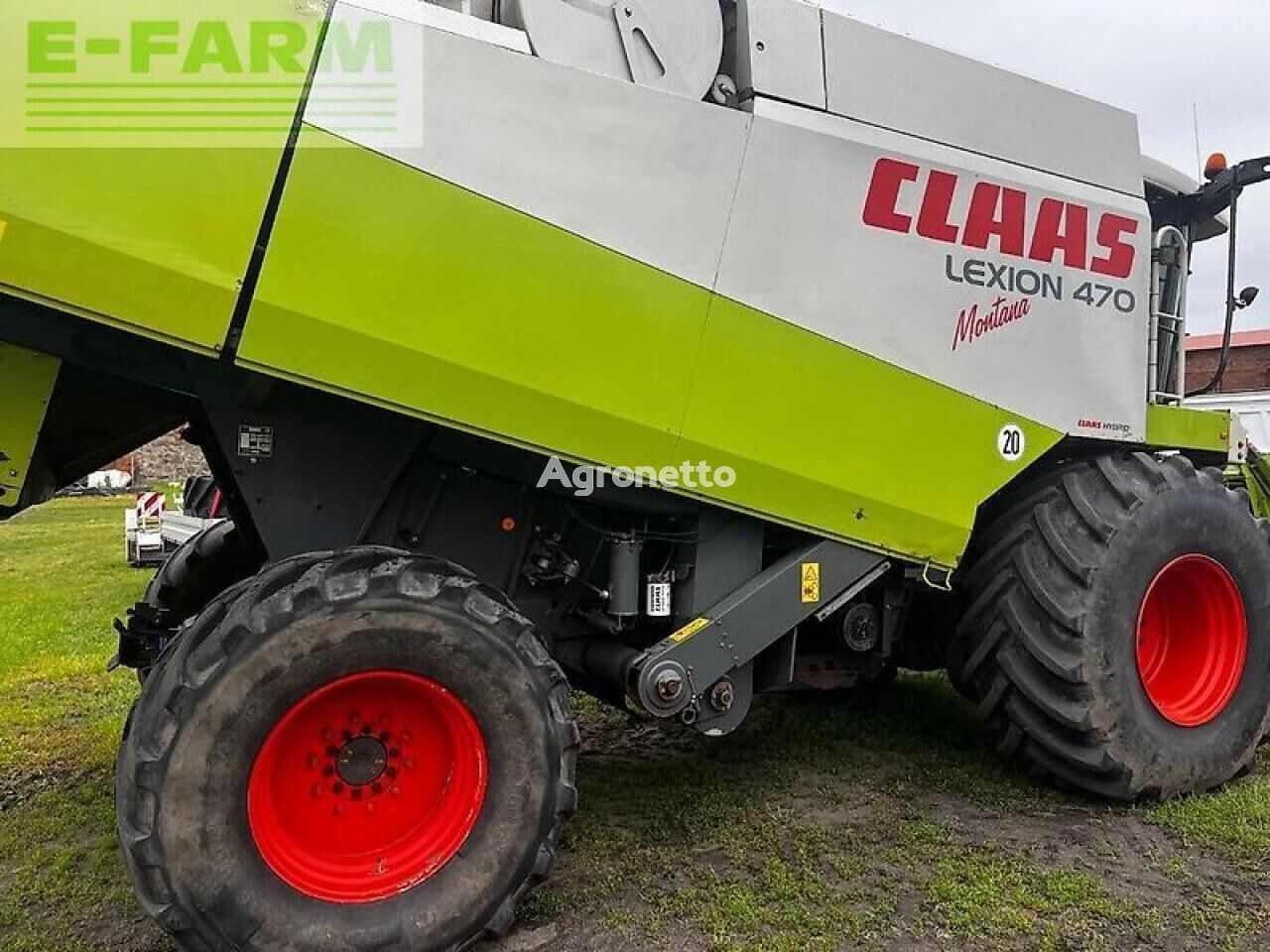 Claas lexion 470 montana hangausgleich allrad kombajn za žito