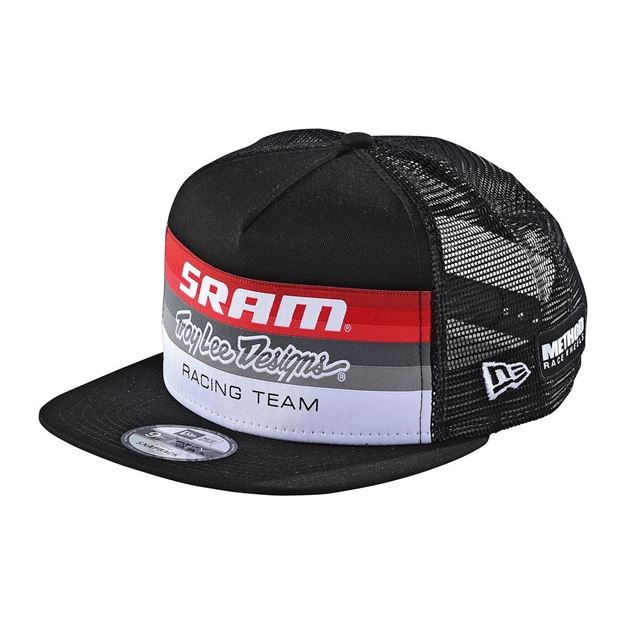 KAČKET TROY LEE DESINGS SNAPBACK SRAM RACING BLOCK