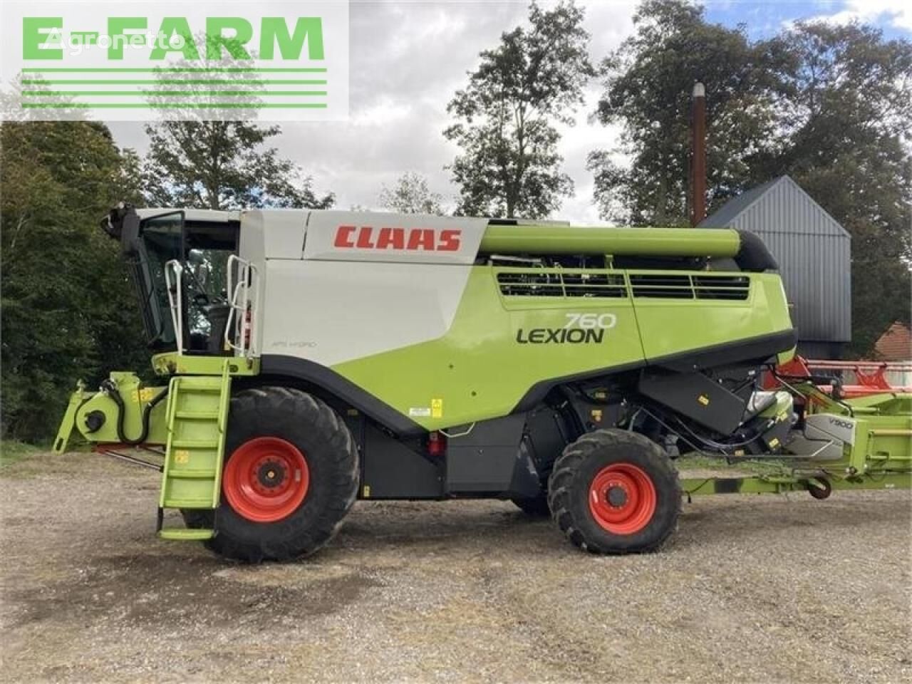 Lexion 760 4-wd kombajn za žito