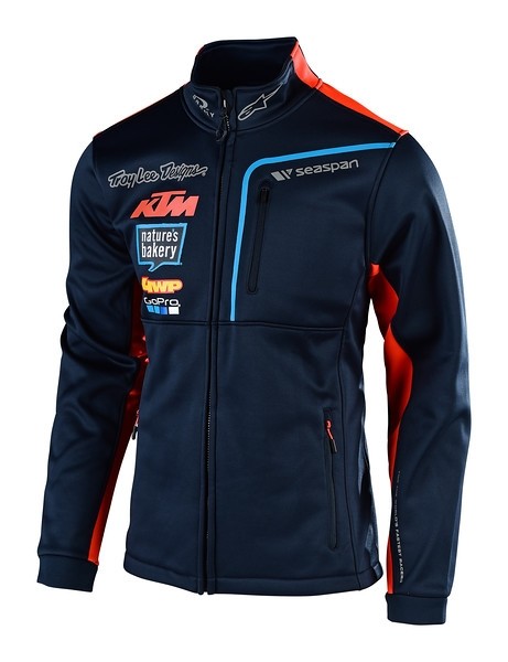 TROY LEE DESIGN KTM TEAM POLAR FLEECE POLIESTER JAKNA