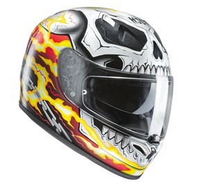 *NOVO HJC GHOST RIDER MC-1 LIMITED MARVEL