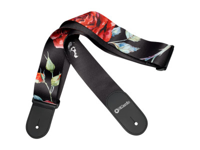 DiMarzio DD3146 Floral Muse Black Guitar Strap