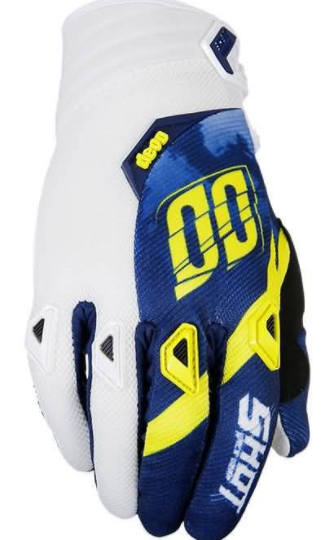 *NOVO RUKAVICE SHOT MX/DEVO SQUAD BLUE-YELLOW