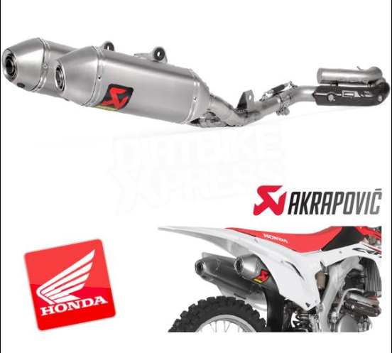 *NOVO AKRAPOVIČ EVOLUTION LINE HONDA CRF 450 15-16
