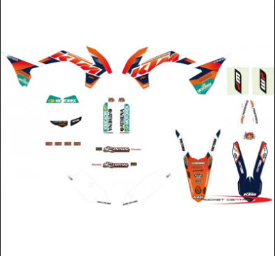 *NOVO Nalepnice KTM Factory Graphics Kit