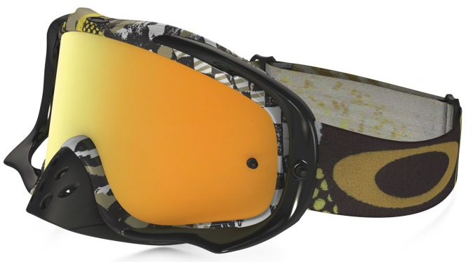 *AKCIJA *NOVO Naočare Oakley MX Brille Crowbar Mosh Pit Gold