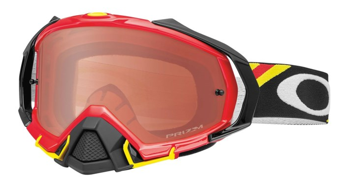 *AKCIJA *NOVO Naočare Oakley MX Brille Mayhem Prizm Heritage Racer Red