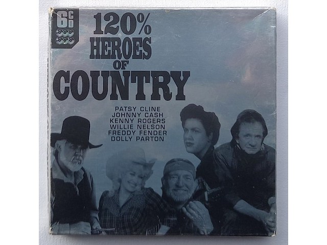 Various – 120% Heroes Of Country (6 CD)