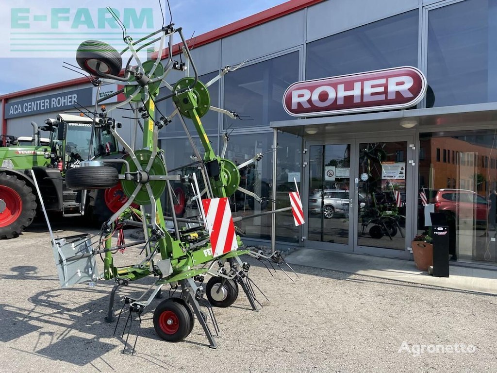 Fendt twister 6606 dn prevrtač sena