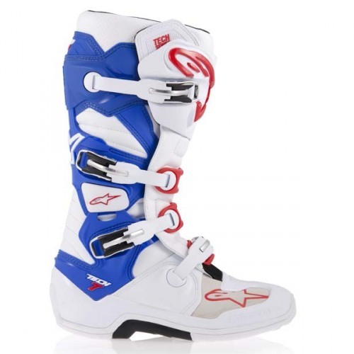 ČIZME ALPINESTARS TECH 7 BELO CRVENE