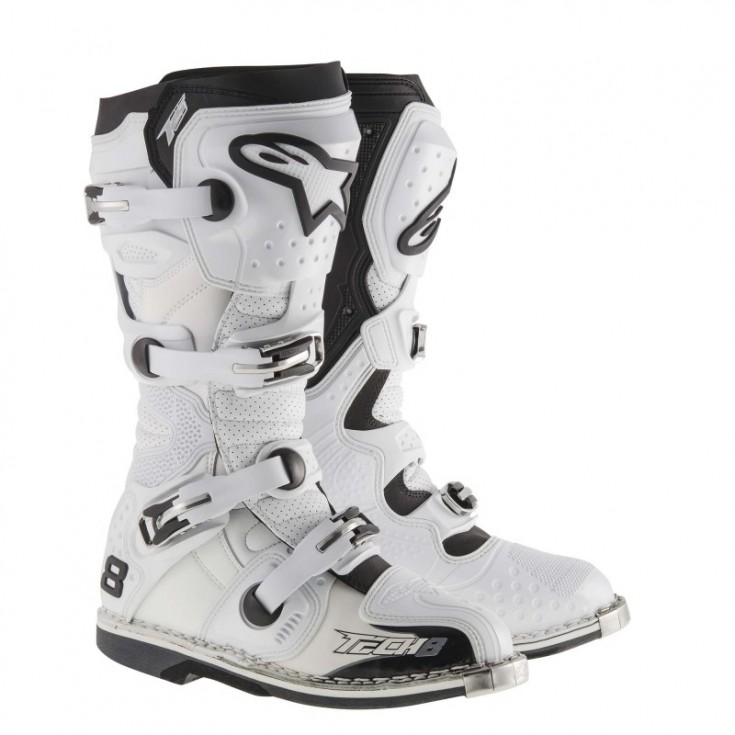 ČIZME ALPINESTARS TECH 8 BELE