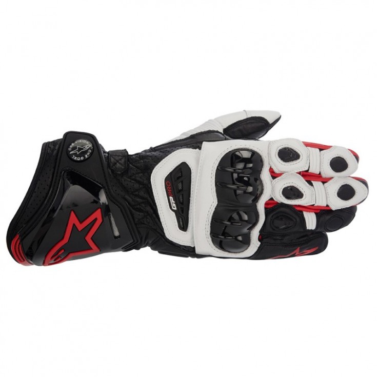 RUKAVICE ALPINESTARS RACING GP PRO CRNO CRVENE