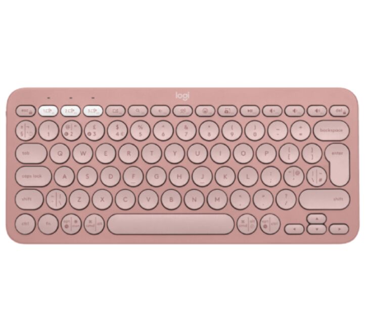 Logitech Bežična tastatura K380s - Roze