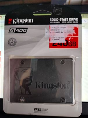 SSD Kingston 400 seria 240 GB NOV - Povoljno