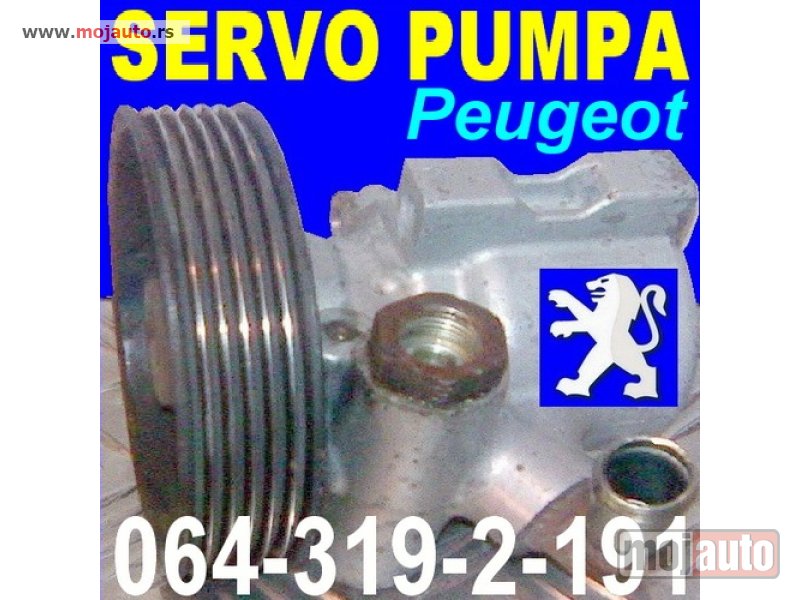 SERVO PUMPA Pežo 206 306 307 406 607 807 Peugeot