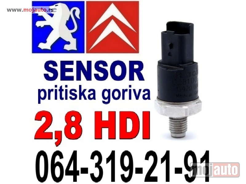 SENSOR pritiska goriva 2,8 HDI Pežo Citroen Peugeot