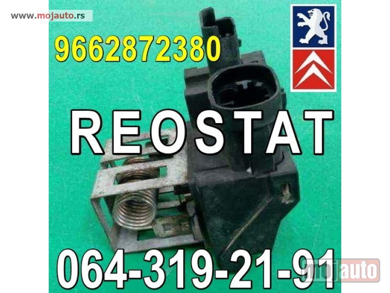 REOSTAT 96 628 723 80 Pežo Citroen Peugeot