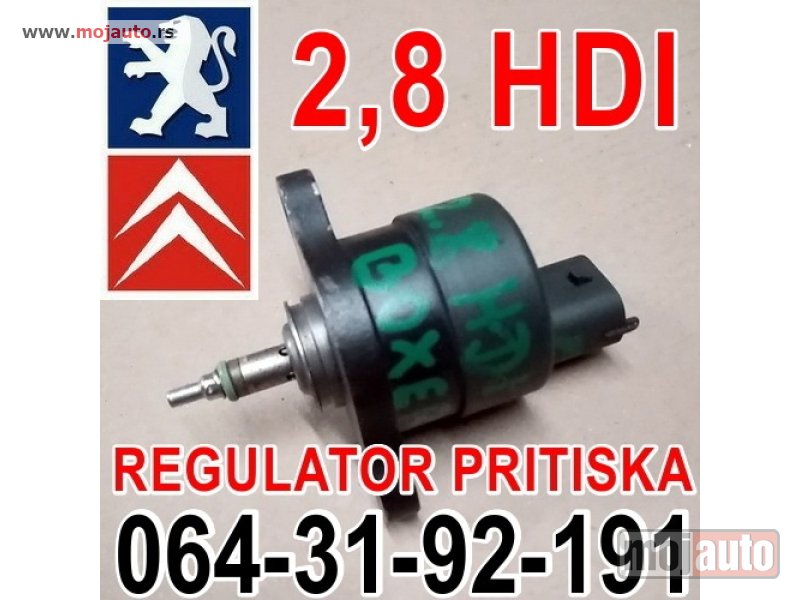 2,8 HDI REGULATOR pritiska goriva Pežo Citroen Peugeot