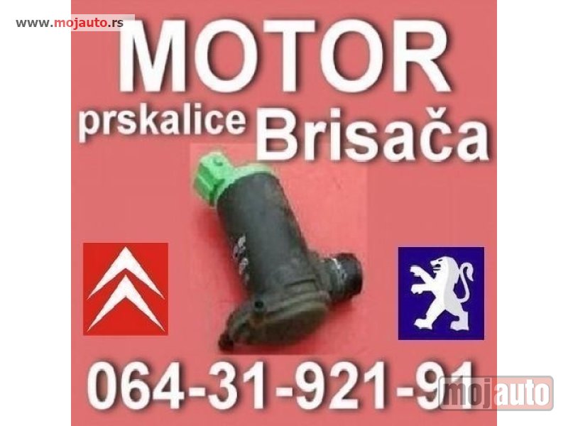 Motor PUMPA Prskalica Brisača Pežo Citroen Peugeot