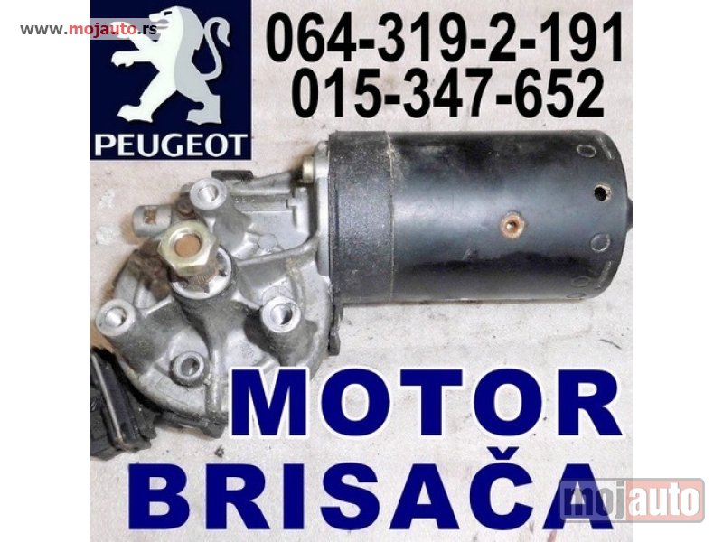 Motor Brisača Pezo 407 607 206 807 307 406 106 405 Peugeot