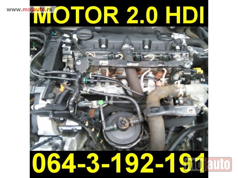 Motor 2.0 HDI 66KW Pežo Citroen Peugeot