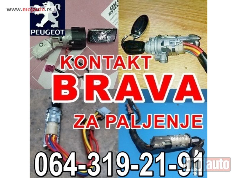 KONTAKT BRAVA Pežo 407 607 307 206 406 306 106 Peugeot