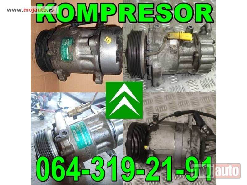 KOMPRESOR KLIME Citroen Berlingo Evasion Scudo Jumpy