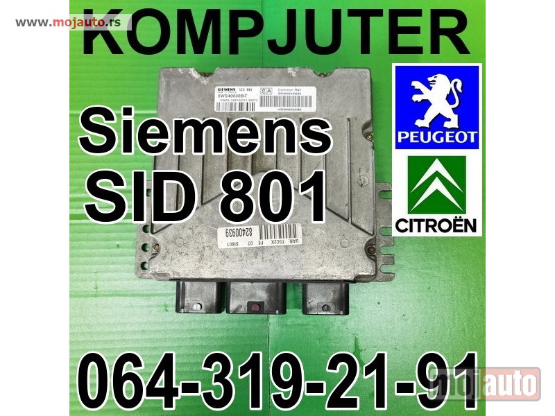 KOMPJUTER Siemens SID 801 Pežo Citroen Peugeot