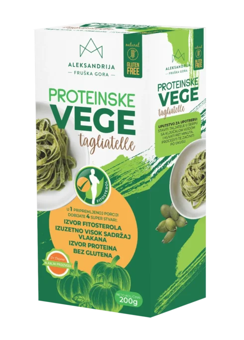 Proteinske VEGE taljatele 200g Aleksandrija FG – bez glutena