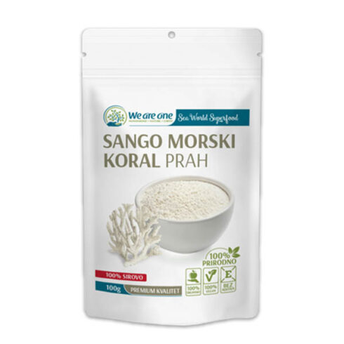 Sango morski koral u prahu 100g – We are one