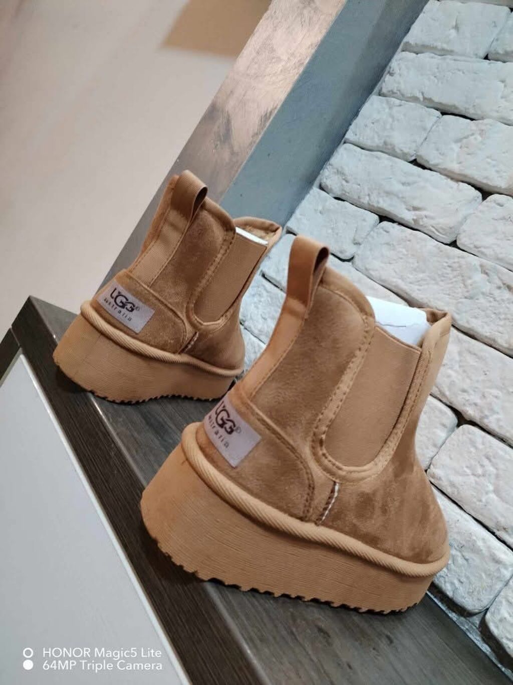 Ugg mini čizme, bоја - Bež, 41