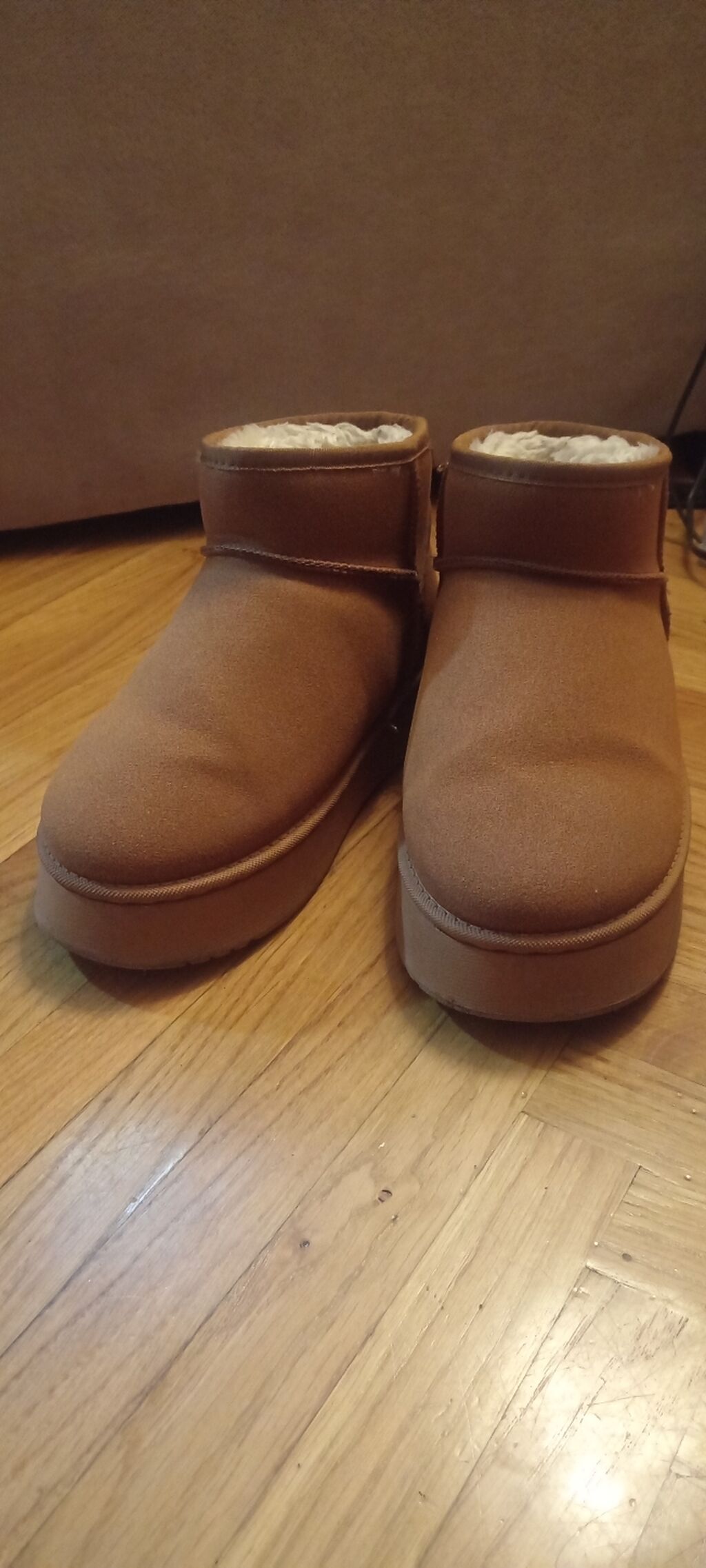 Ugg mini čizme, bоја - Bež, 40