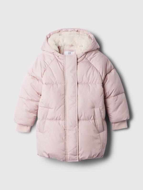 GAP Baby quilted waterproof jacket - Girls