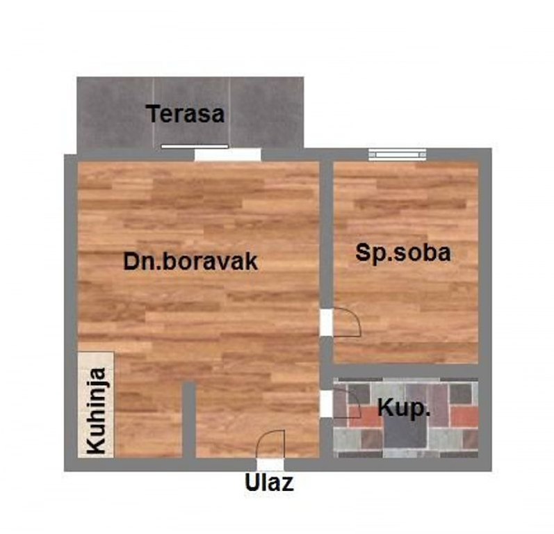 Trosoban stan - 62 m2 - Bulevar patrijarha Pavla