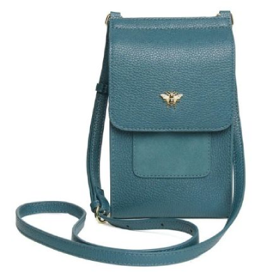 Torba - Bloomsbury, Teal, Crossbody phone