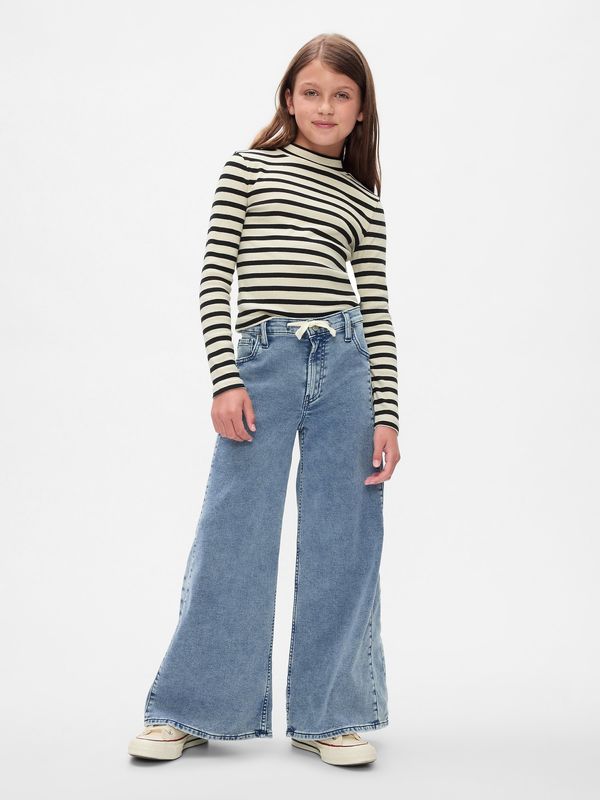 GAP CHILDREN'S BAGGY JEANS MID RISE - GIRLS