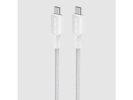 ANKER 322 kabl USB-C na USB-C 0.9m, Beli