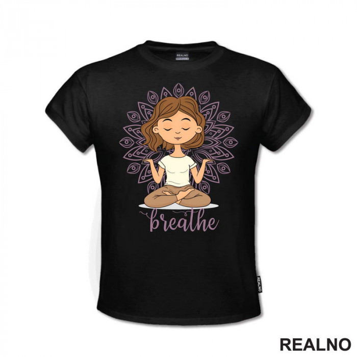 BREATHE - YOGA - MAJICA