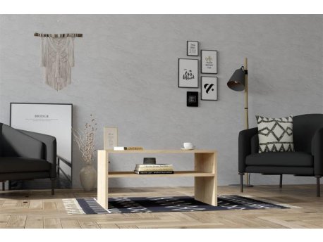 HOME LINE Sto za dnevnu sobu Castor Sapphire Oak