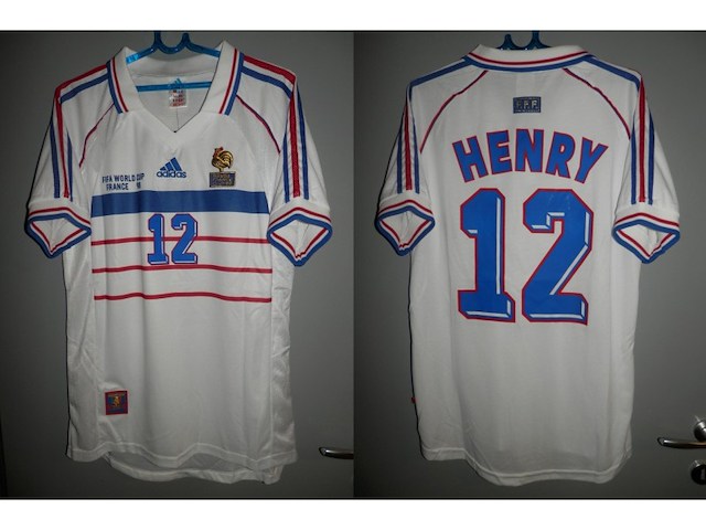 Francuska dres (World Cup 1998) Thierry Henry 12 France