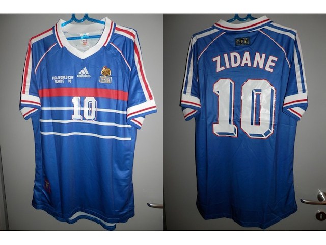 Francuska dres (World Cup 1998) Zidane 10 France