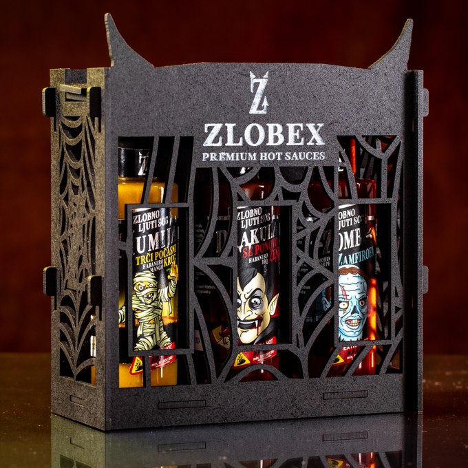 Poklon set Zlobex premium ljutih sosova